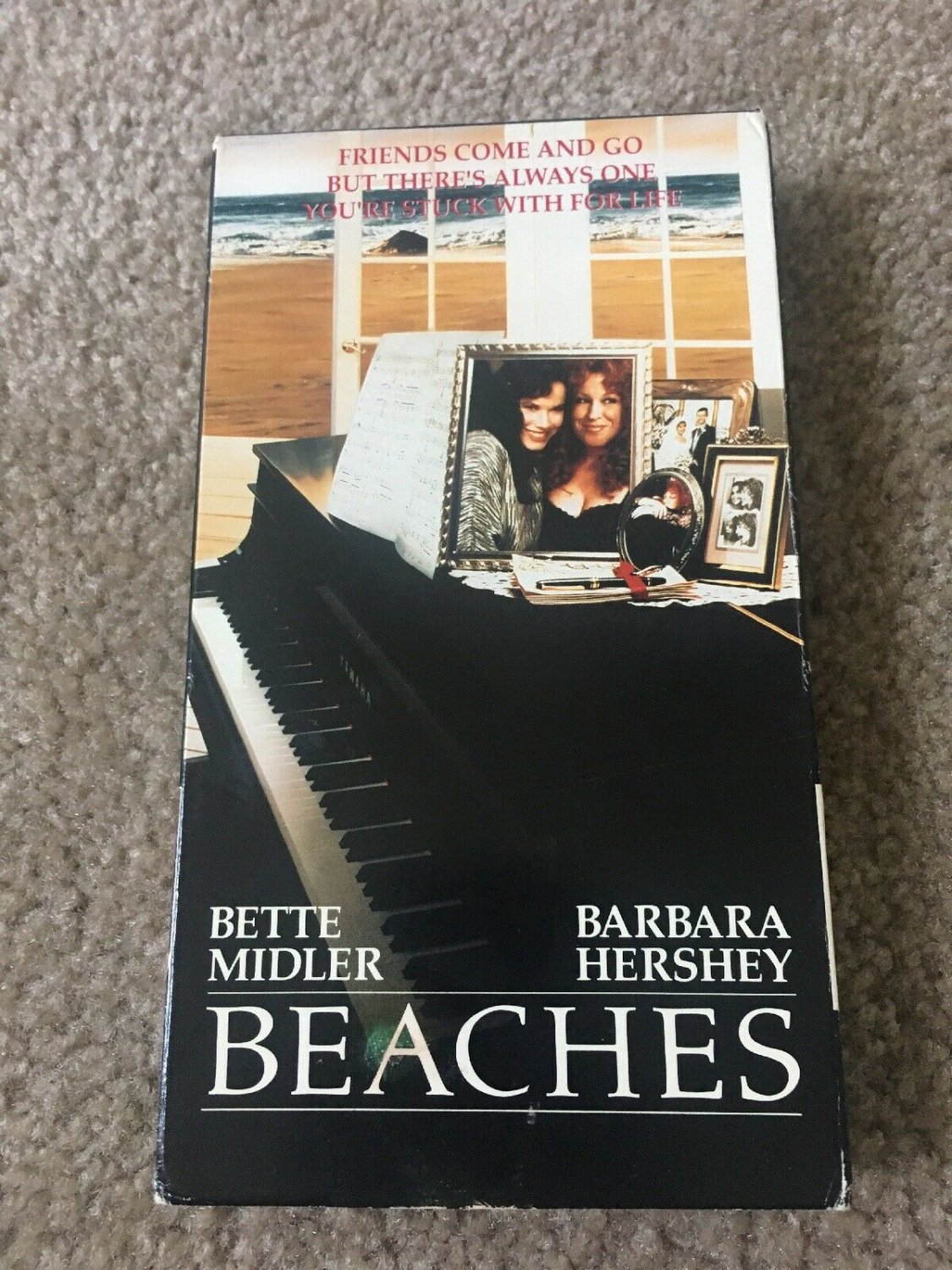 Beaches, Bette Midler, Barbara Hershey VHS Movie
