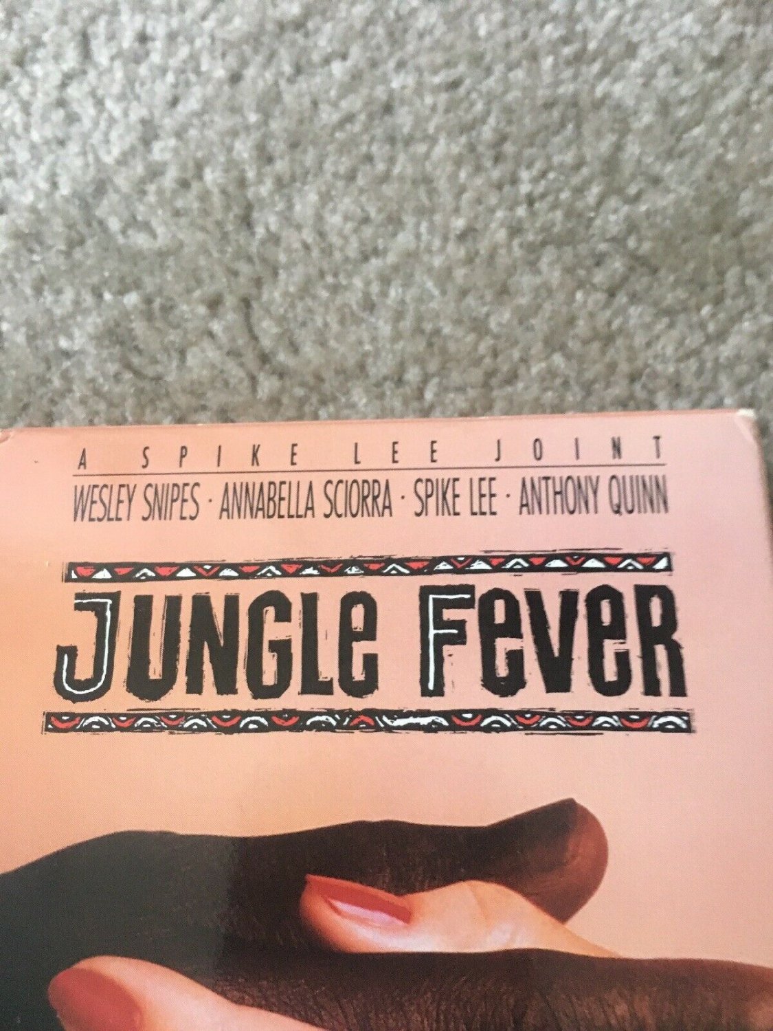 Jungle Fever (VHS) Spike Lee Joint, Wesley Snipes, Samuel L Jackson