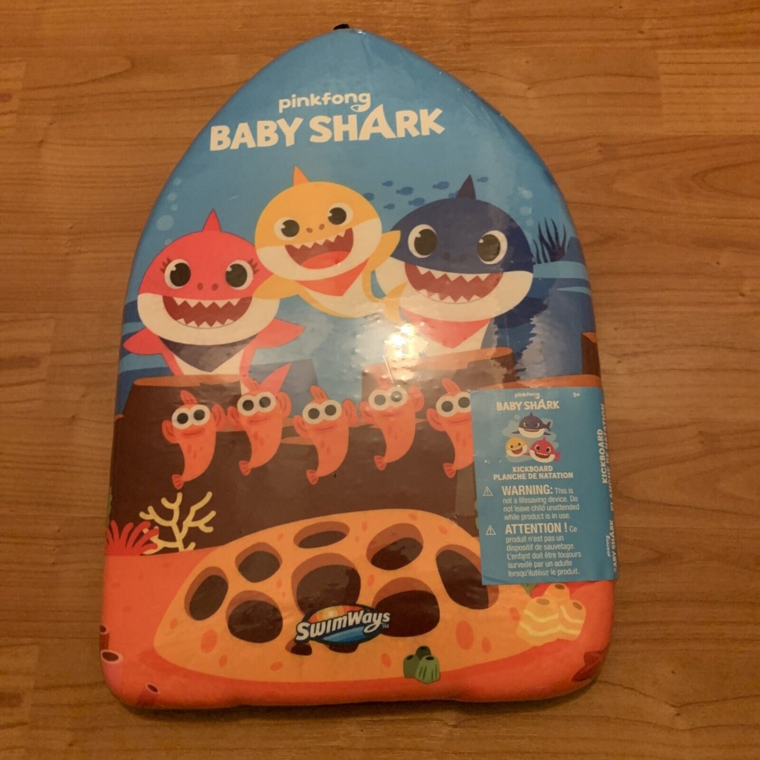 Swimways Baby Shark Unisex Kids Minnie Mouse Foam Kickboard Swimming