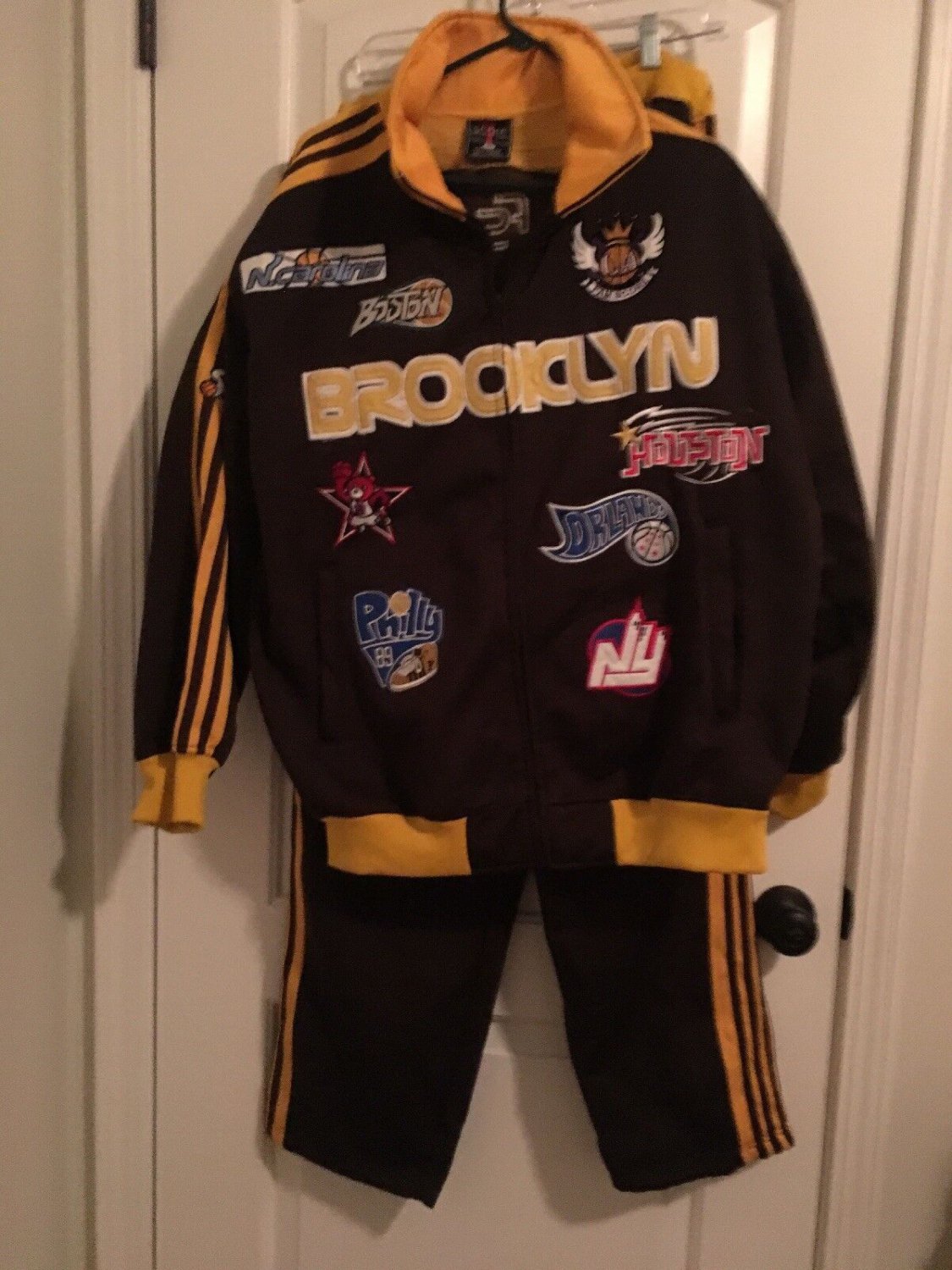 Vintage FAM SCORE Men's NBA Basketball Teams Jogging Suit Size Large ...