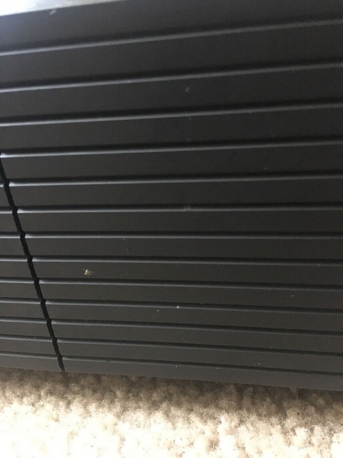 Vintage VHS Tape Holder Wood Grain Black Cabinet Storage Case Holds 18 ...