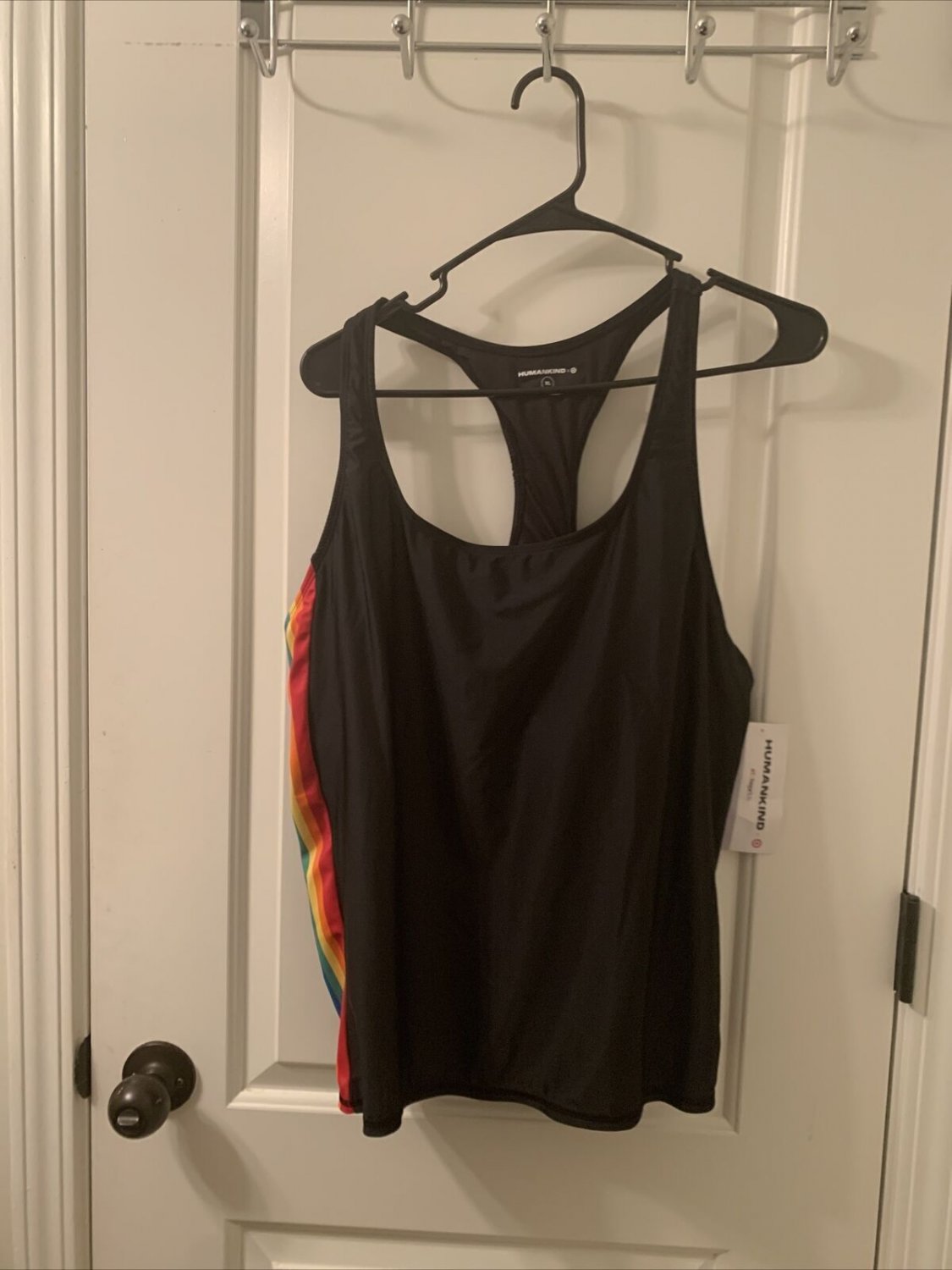 Pride Humankind Women's Swim Tankini Top Size M