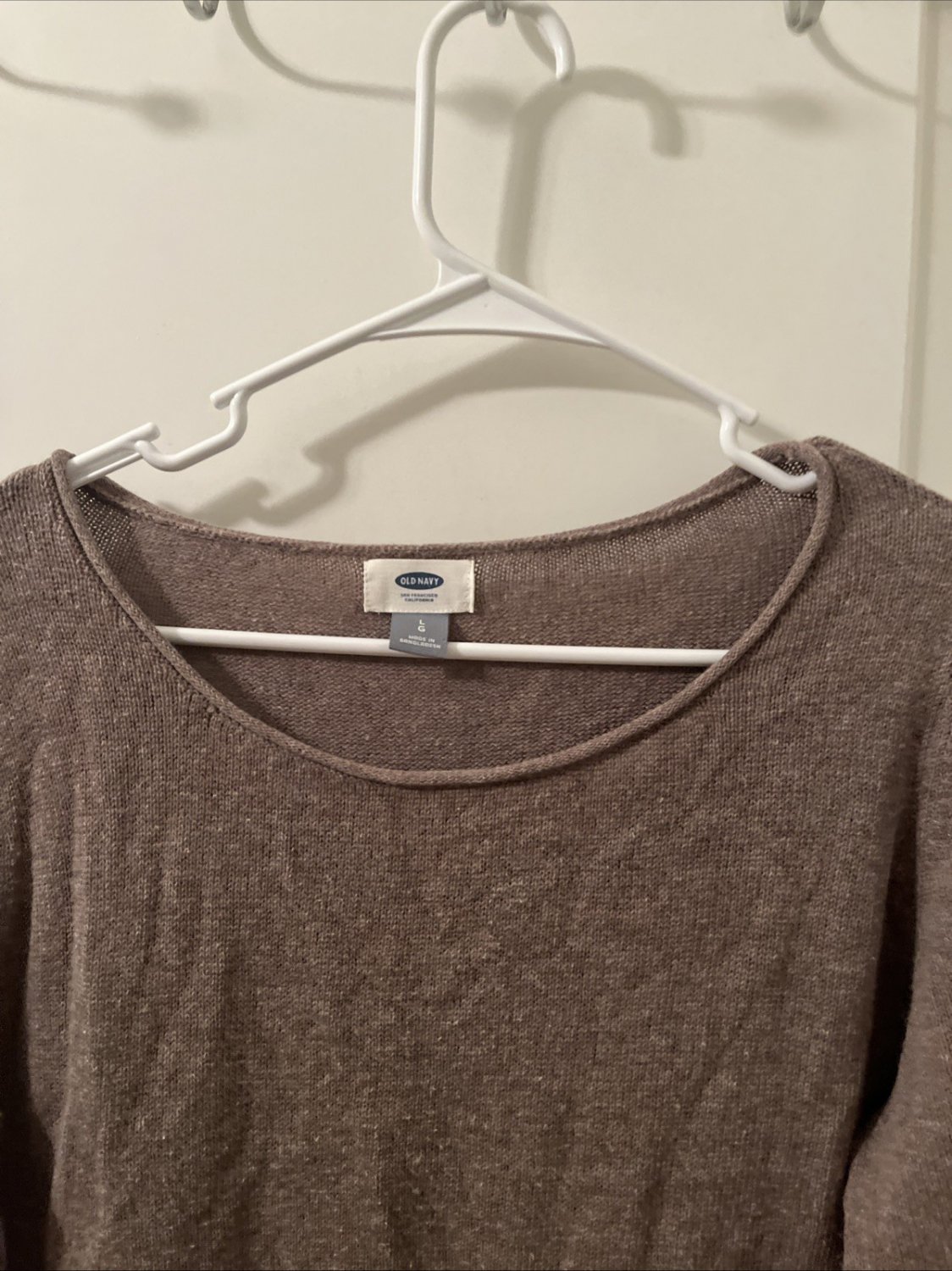 Old Navy San Fransisco California Women's Sweater Size L Multi-Color