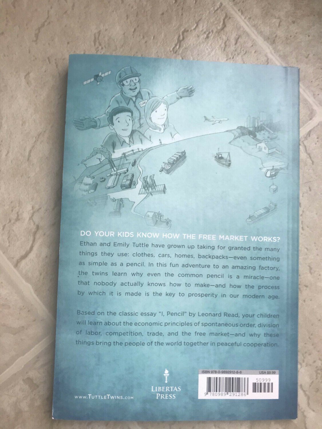 NEW The Tuttle Twins & the Miraculous Pencil by Connor Boyack Homeschool