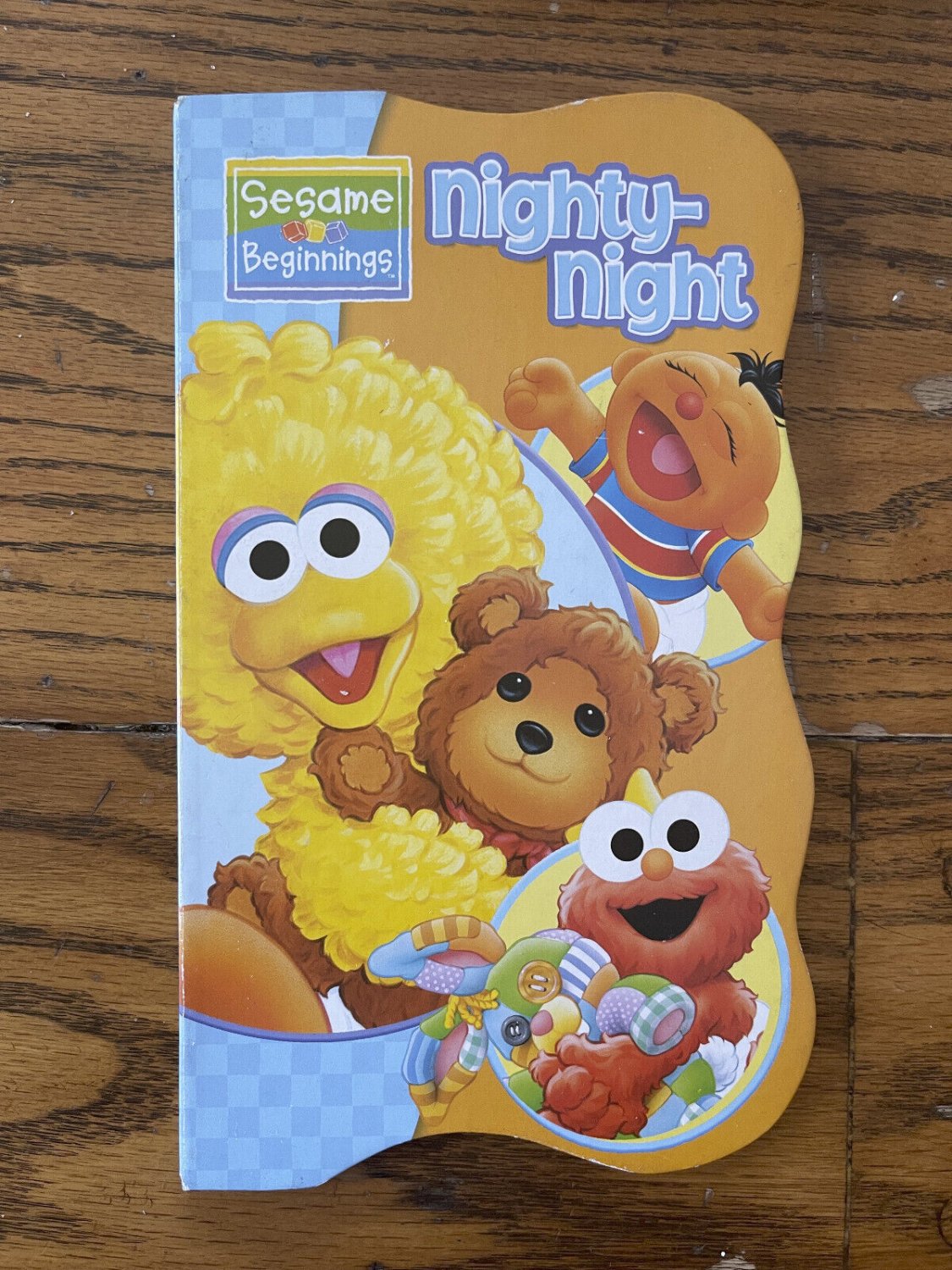 Sesame Street Beginnings Nighty-Night Board Book Toddler Big Bird Ernie ...