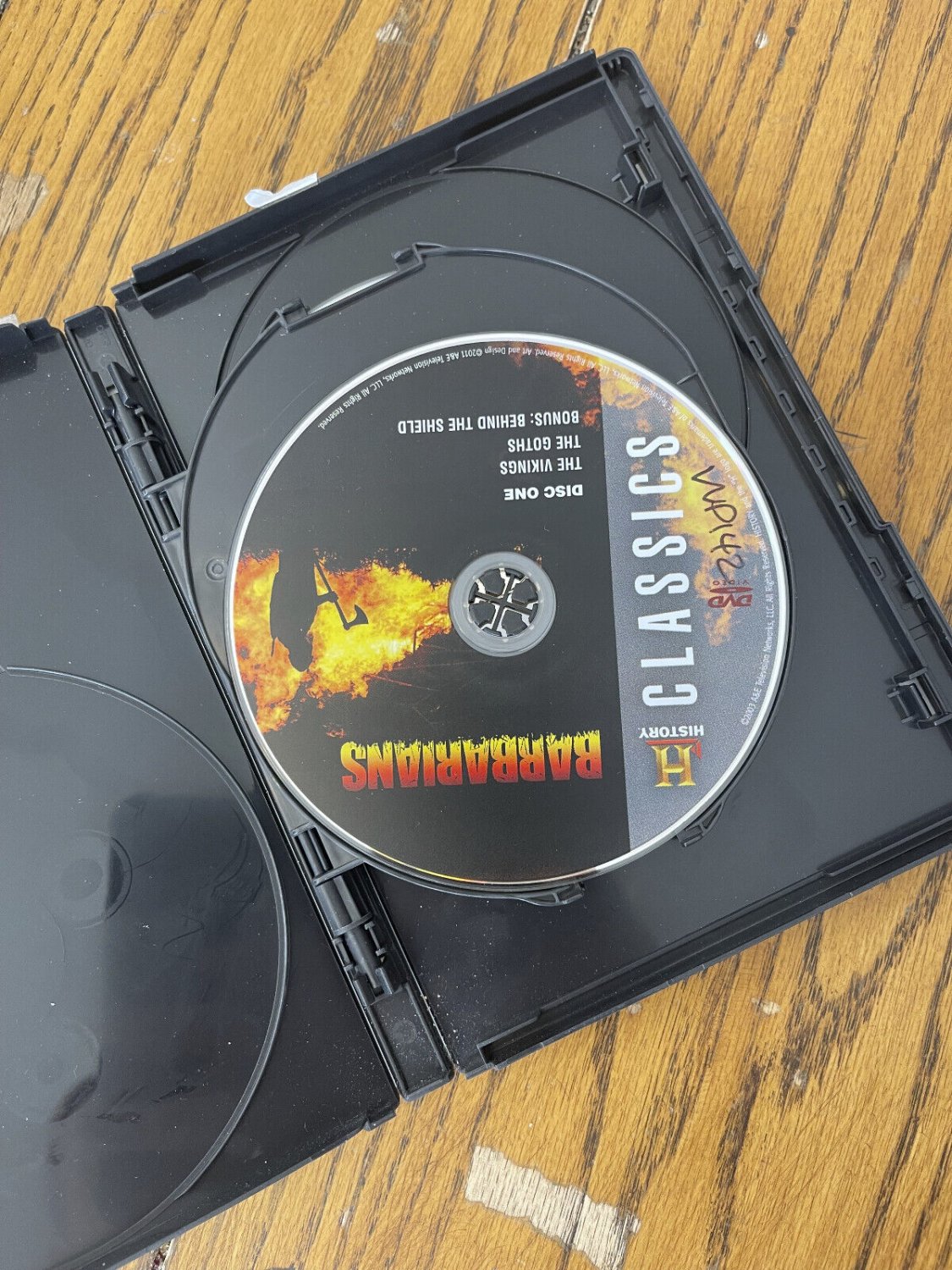 BARBARIANS 4 DVD set by History Channel Classics Vikings Huns Goths ...