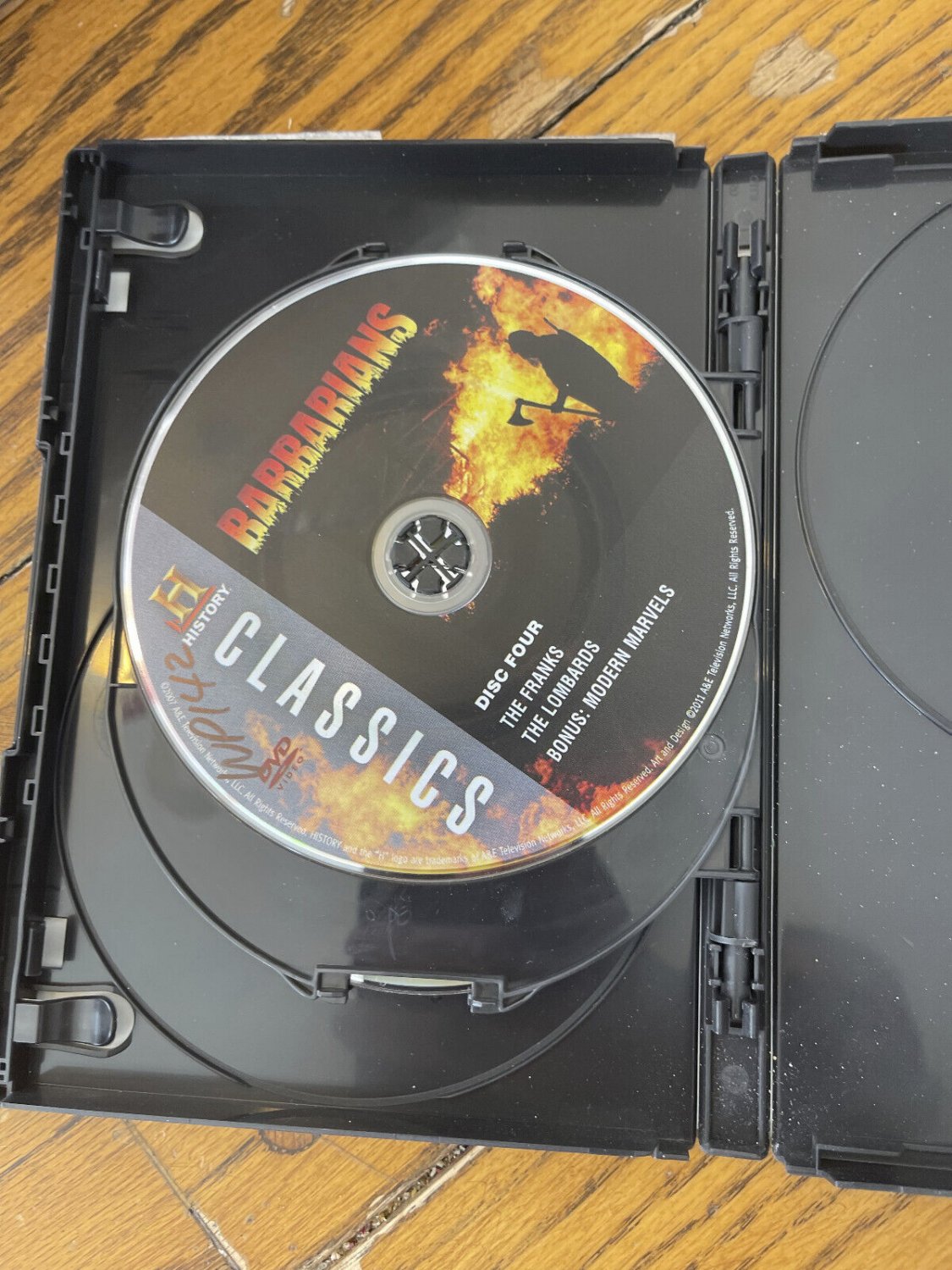 BARBARIANS 4 DVD set by History Channel Classics Vikings Huns Goths ...