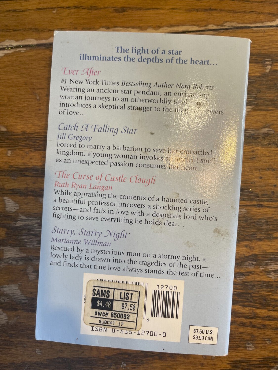 Nora Roberts Once Upon A Star Romance Book Jill Gregory Ruth Langan Willman