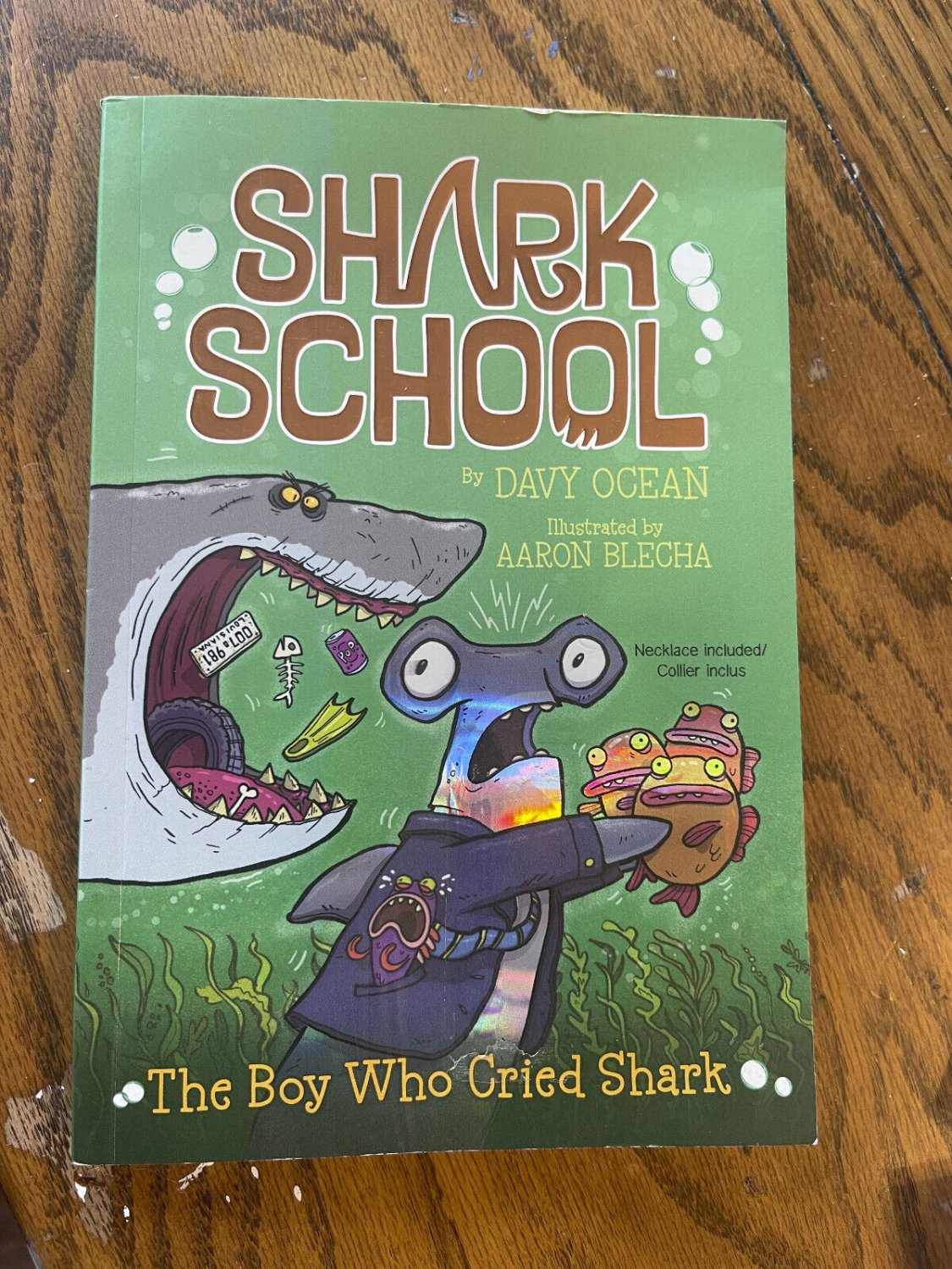 Shark School by Davy Ocean The Boy Who Cried Shark Book 9781338087147 ...