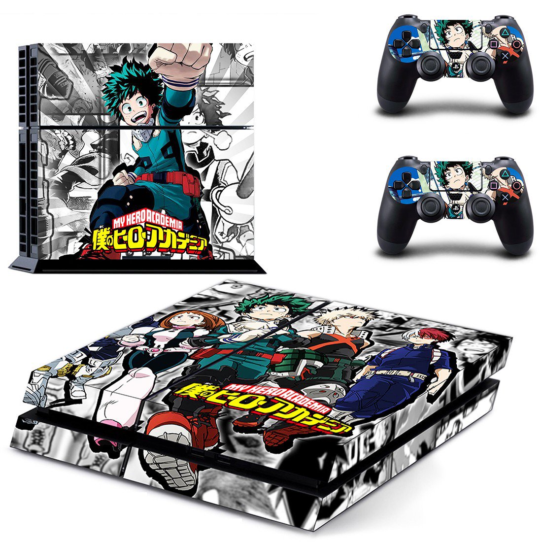 My Hero Academia decal skin for PlayStation 4 Console & Controllers