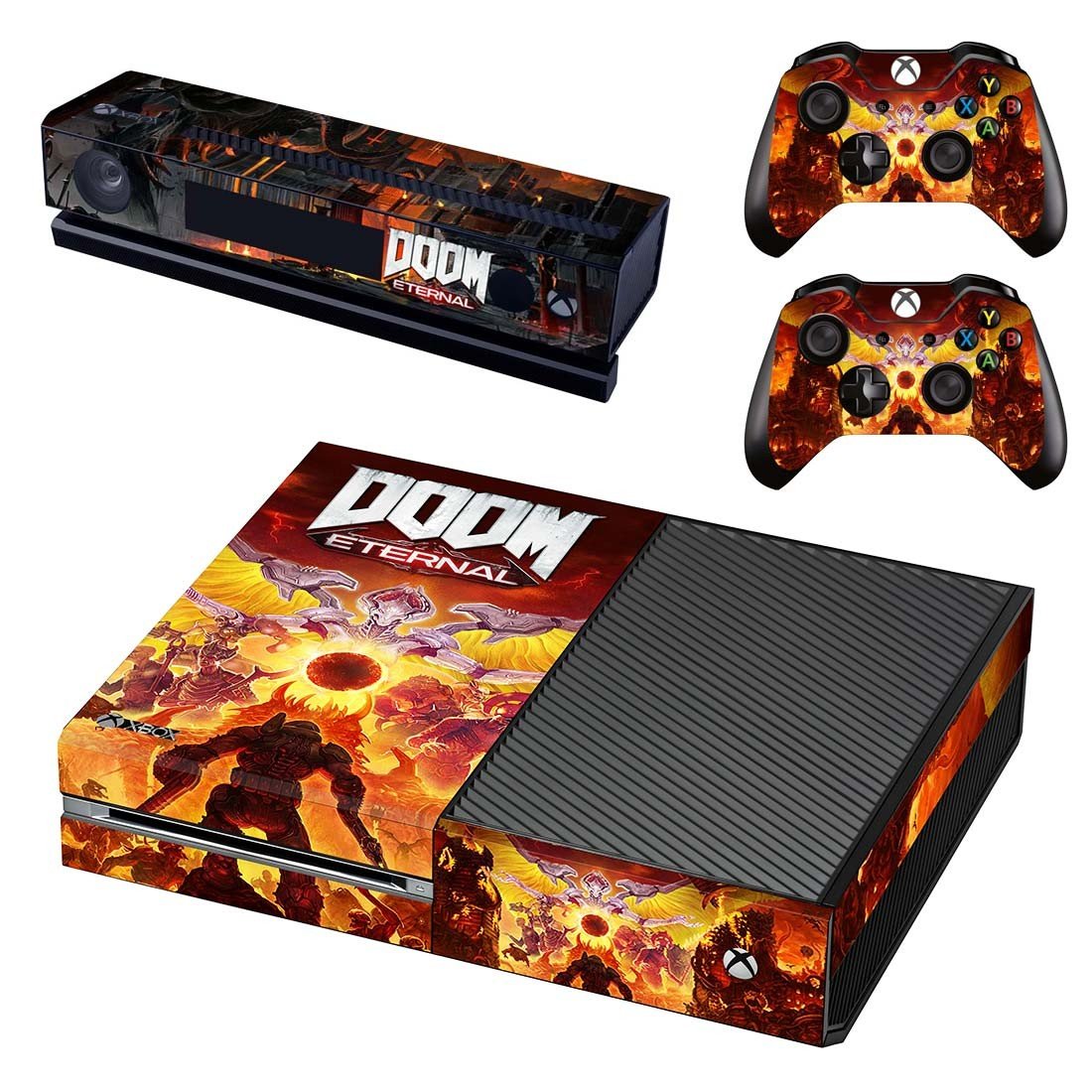 Doom Eternal decal skin for Xbox one Console & Controllers