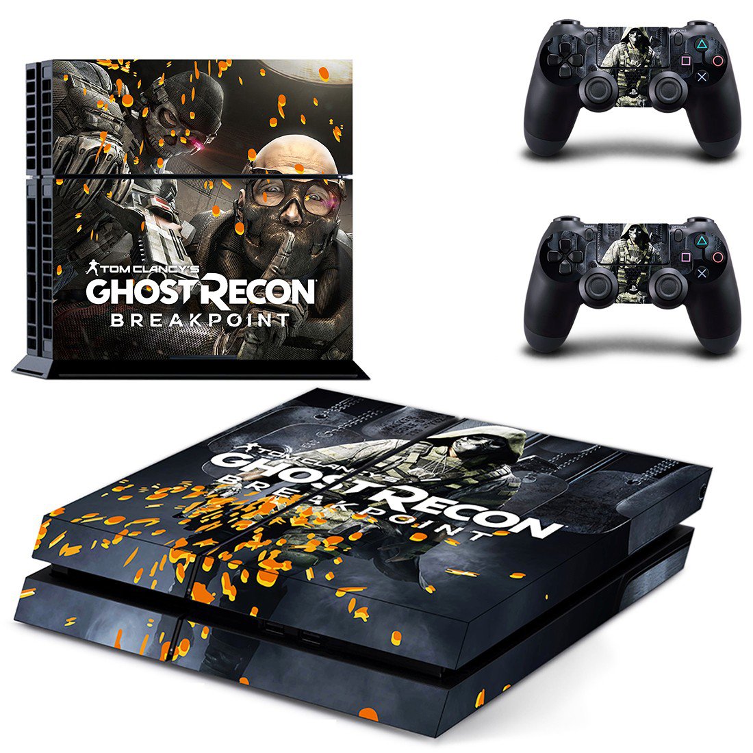 Ghost Recon breakpoint decal skin for PlayStation 4 Console & Controllers