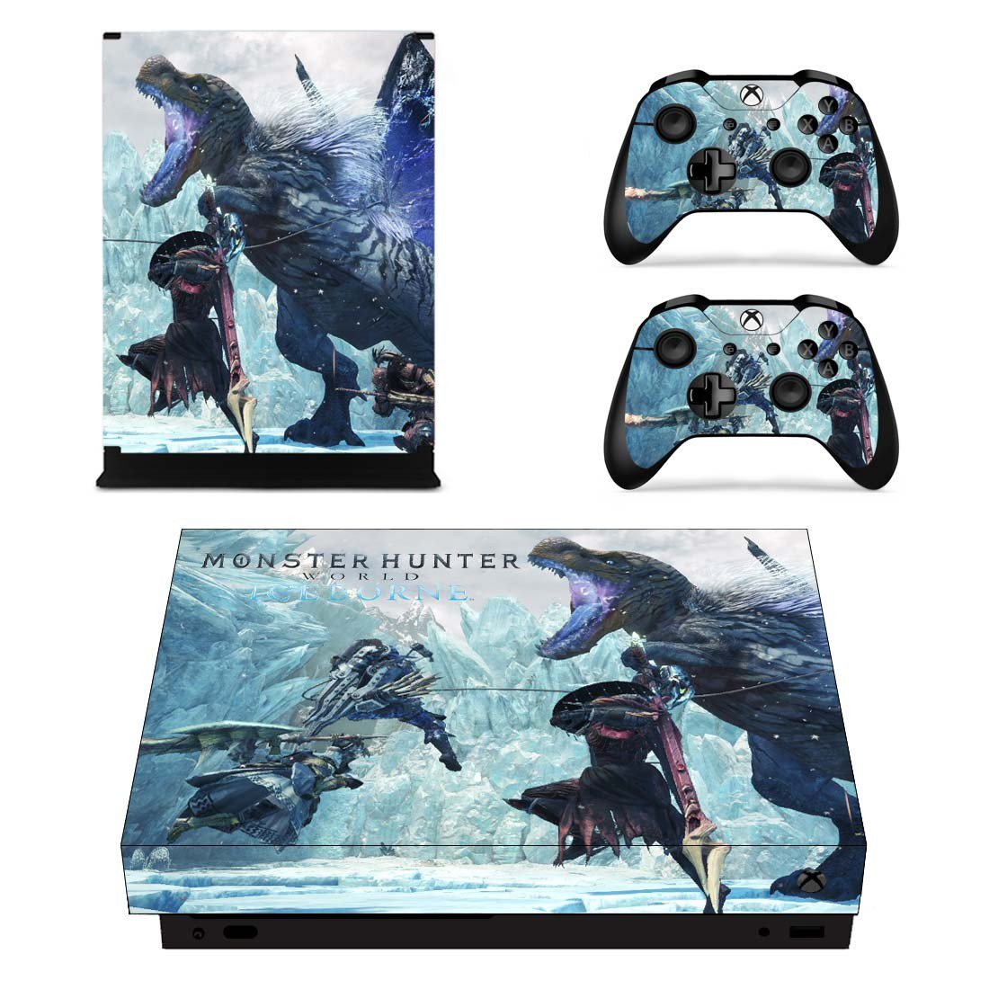 Monster Hunter World iceborne decal skin for Xbox one X Console ...