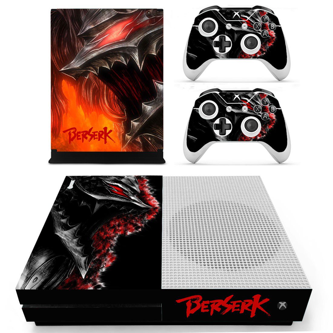 Berserk decal skin for Xbox one S Console & Controllers