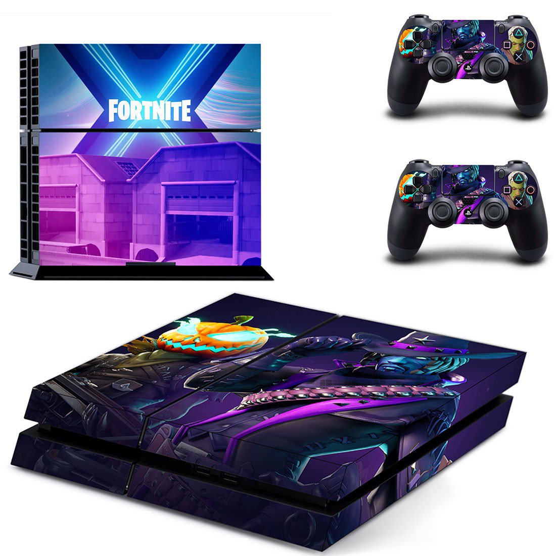 Fortnite decal skin for PlayStation 4 Console & Controllers