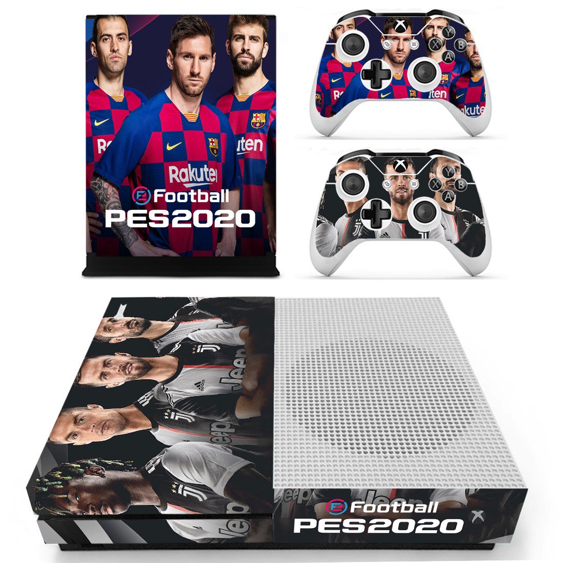 Pro Evolution Soccer 2020 decal skin for Xbox one S Console & Controllers