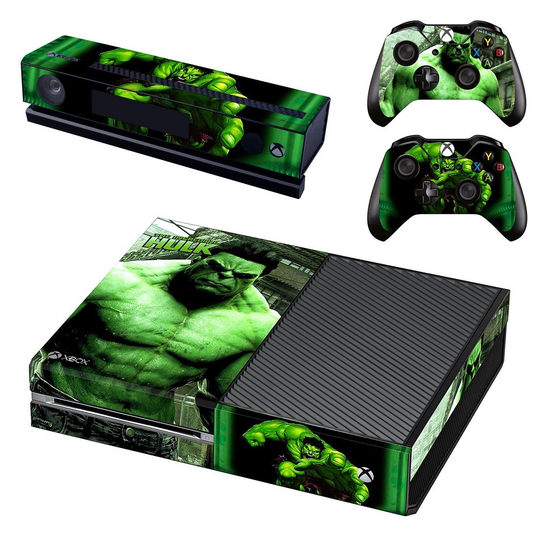 The Incredible Hulk decal skin for Xbox one Console & Controllers