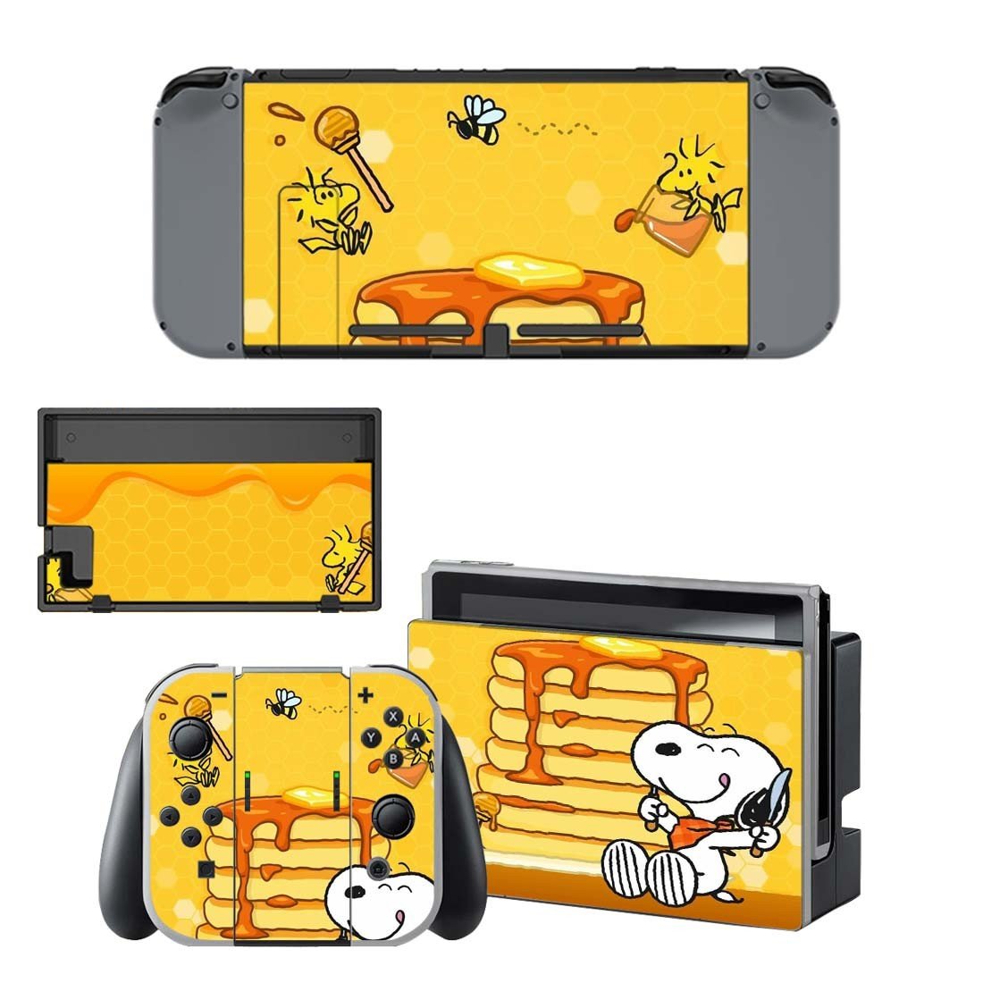 Snoopy decal skin for Nintendo Switch Console & Controllers
