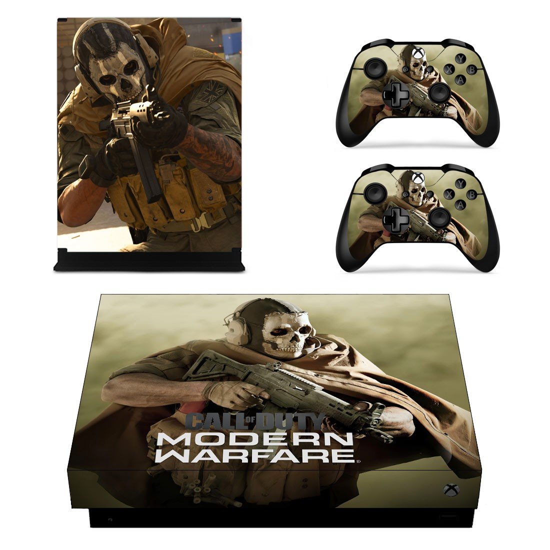 COD Modern Warfare decal skin for Xbox one X Console & Controllers
