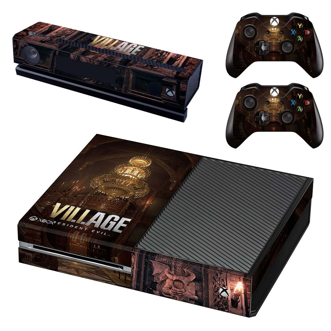 Resident Evil village decal skin for Xbox one Console & Controllers