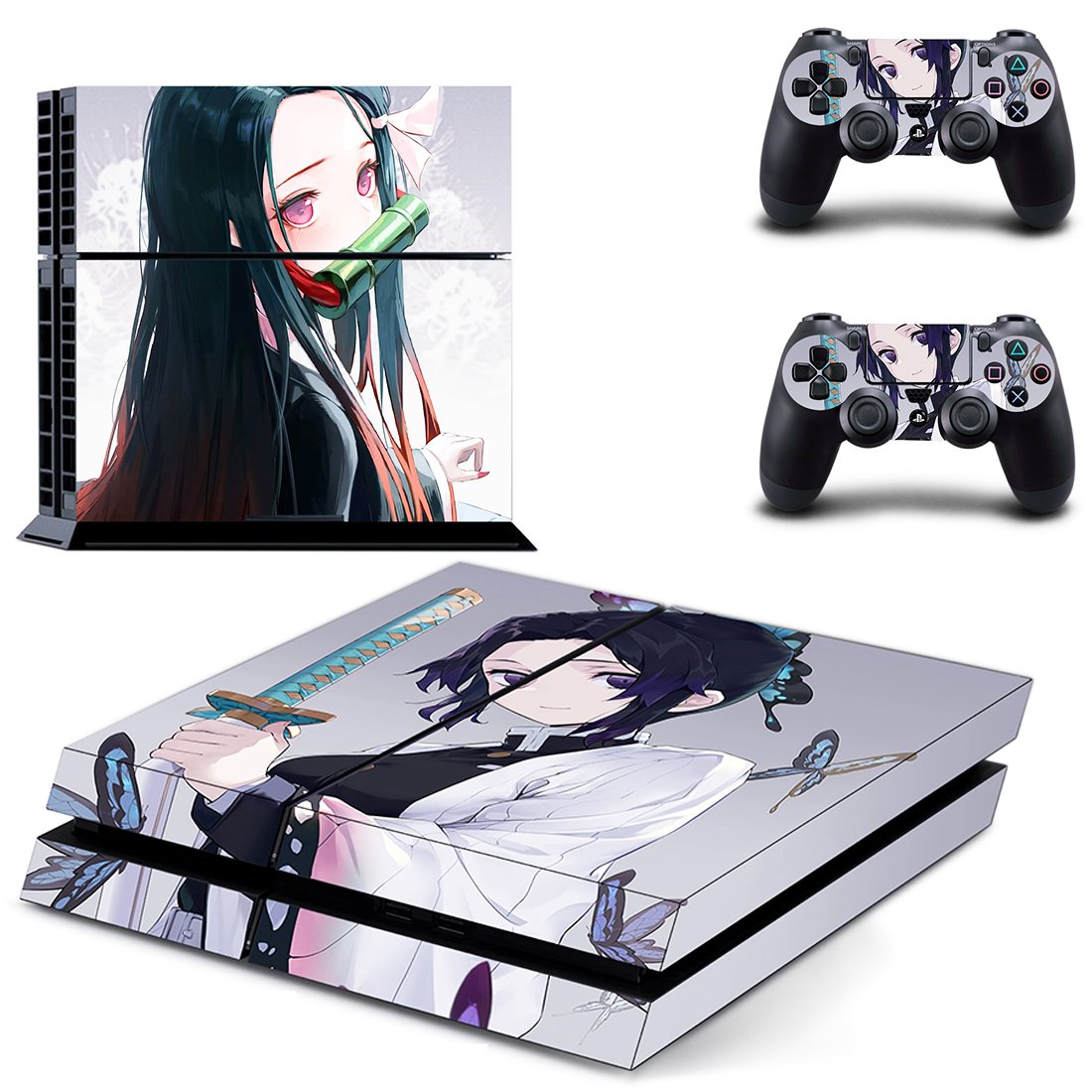 Demon Slayer decal skin for PlayStation 4 Console & Controllers