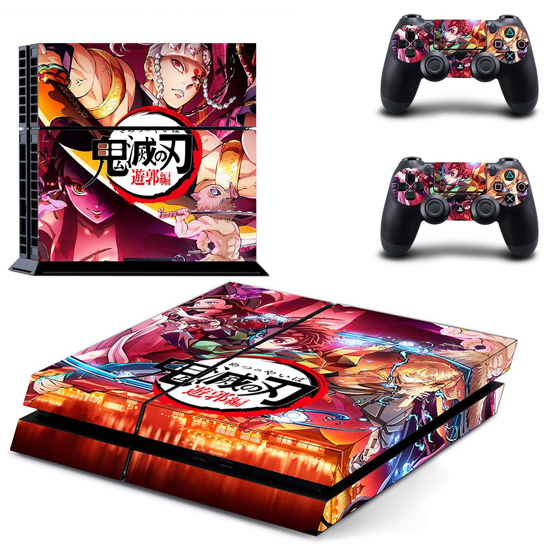 Demon Slayer decal skin for PlayStation 4 Console & Controllers