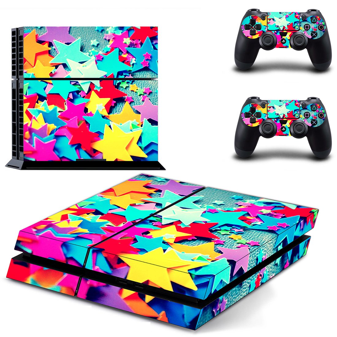 Star Texture decal skin for PlayStation 4 Console & Controllers