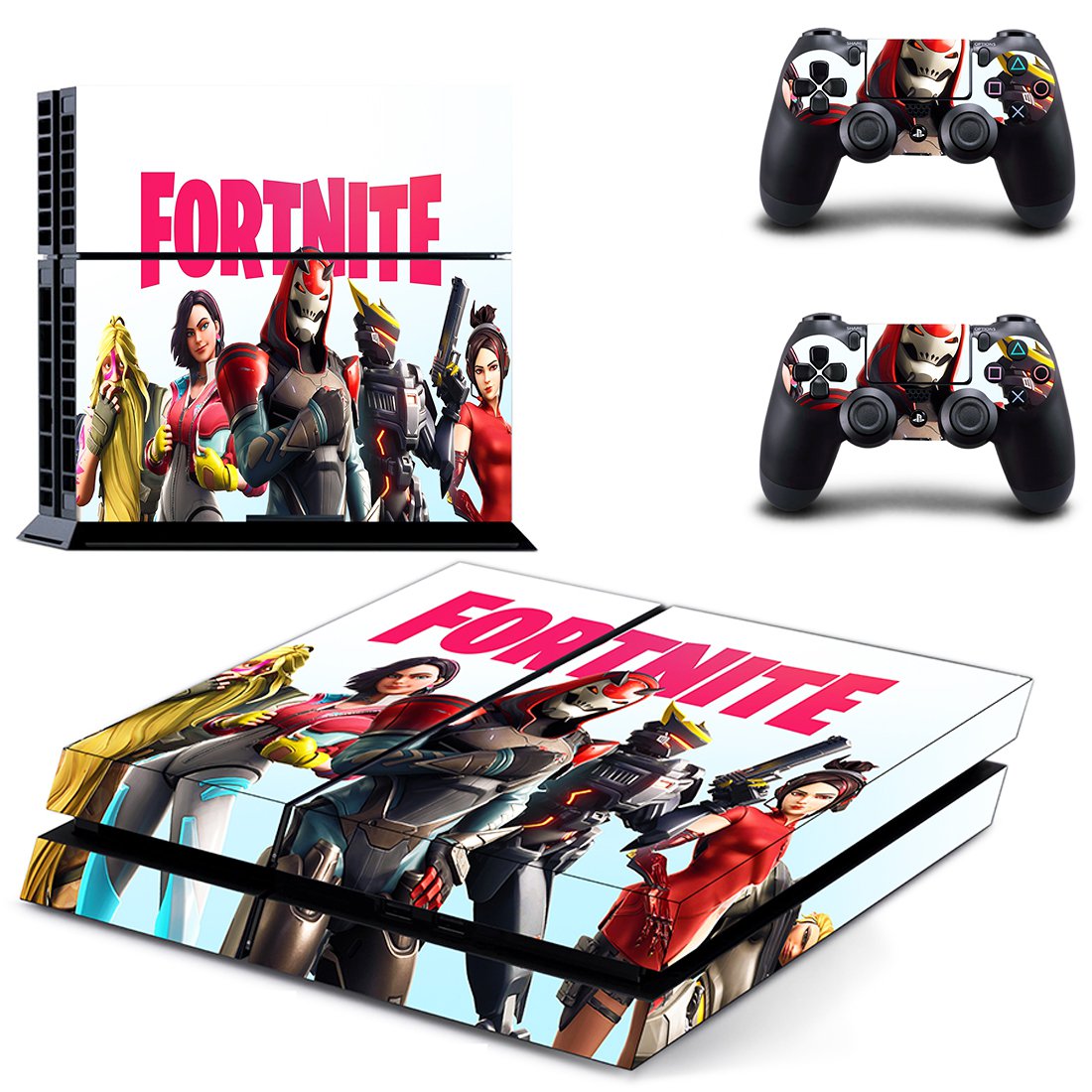 Fortnite decal skin for PlayStation 4 Console & Controllers