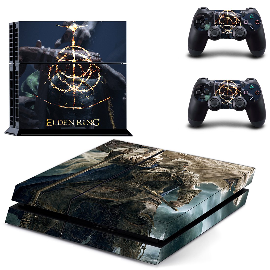 Elden Ring decal skin for PlayStation 4 Console & Controllers