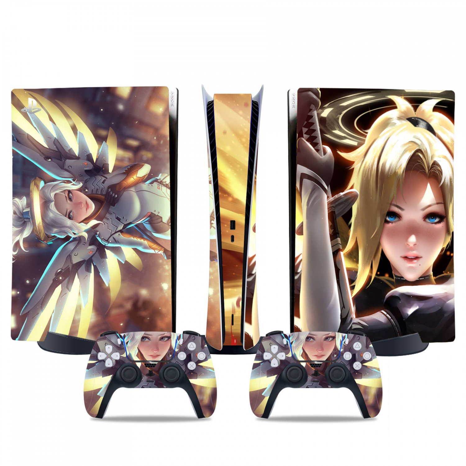 Soul Land Anime decal skin for PS5 digital Console & 2 Controllers