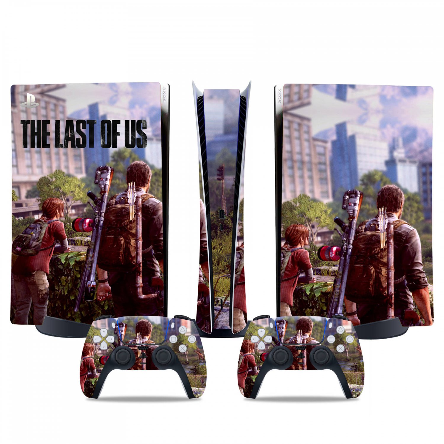 The Last of us decal skin for PS5 digital Console & 2 Controllers