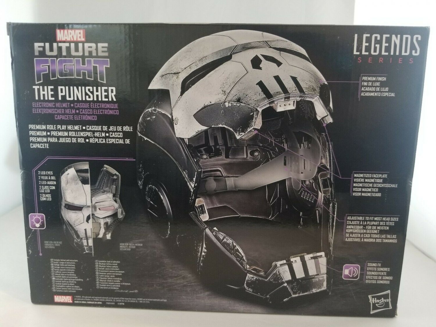 Marvel Legends Gamerverse Replica Punisher War Machine Helmet Exclusive