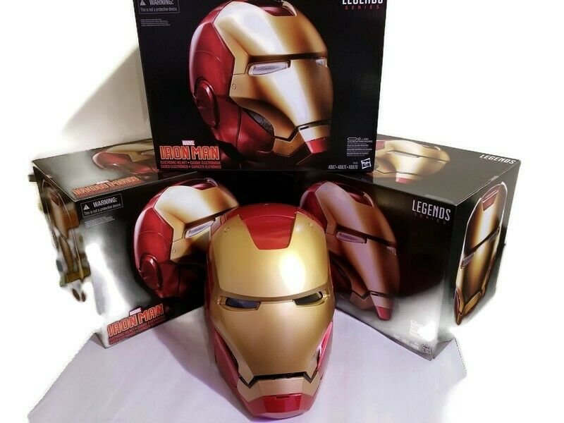 Hasbro Marvel Legends Avengers Iron Man Electronic Helmet Prop Replica