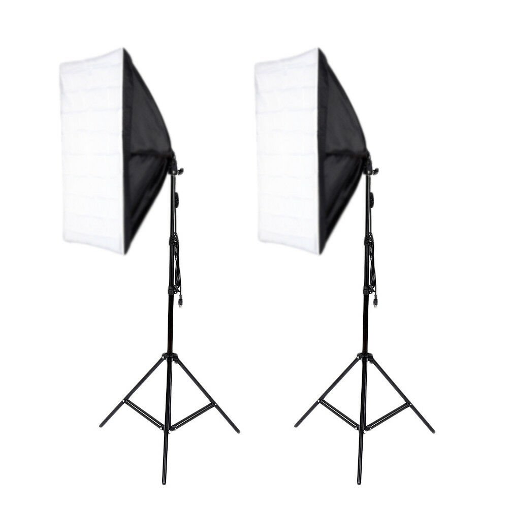 Lot 2 Studio Photography Light Speedlight Stand 6.6FT Adjustable ...