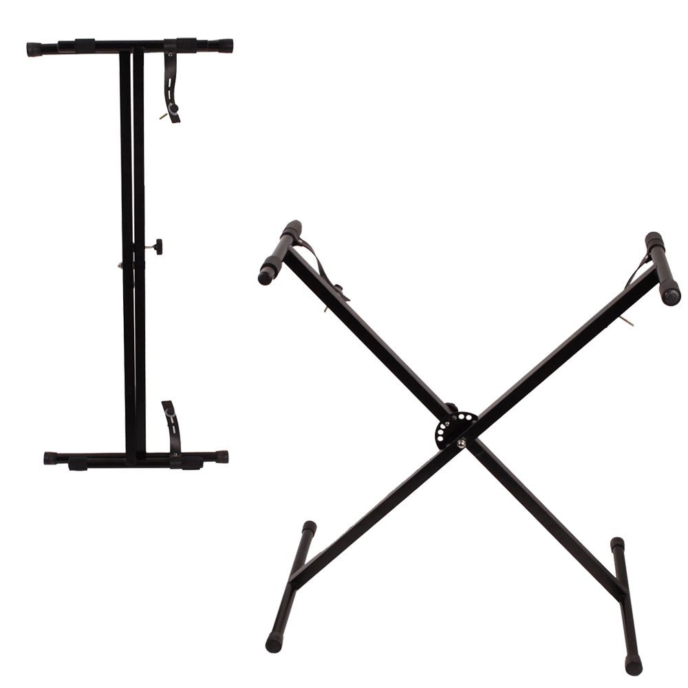 Adjustable Portable X Stand for Electronic Keyboard Electric Piano