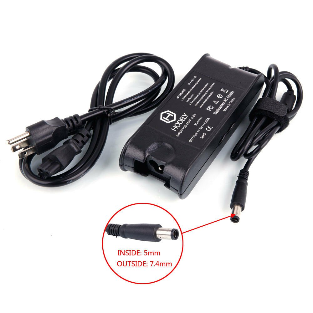Adapter for Dell Latitude D520 D530 D600 D610 Battery Charger Power Supply