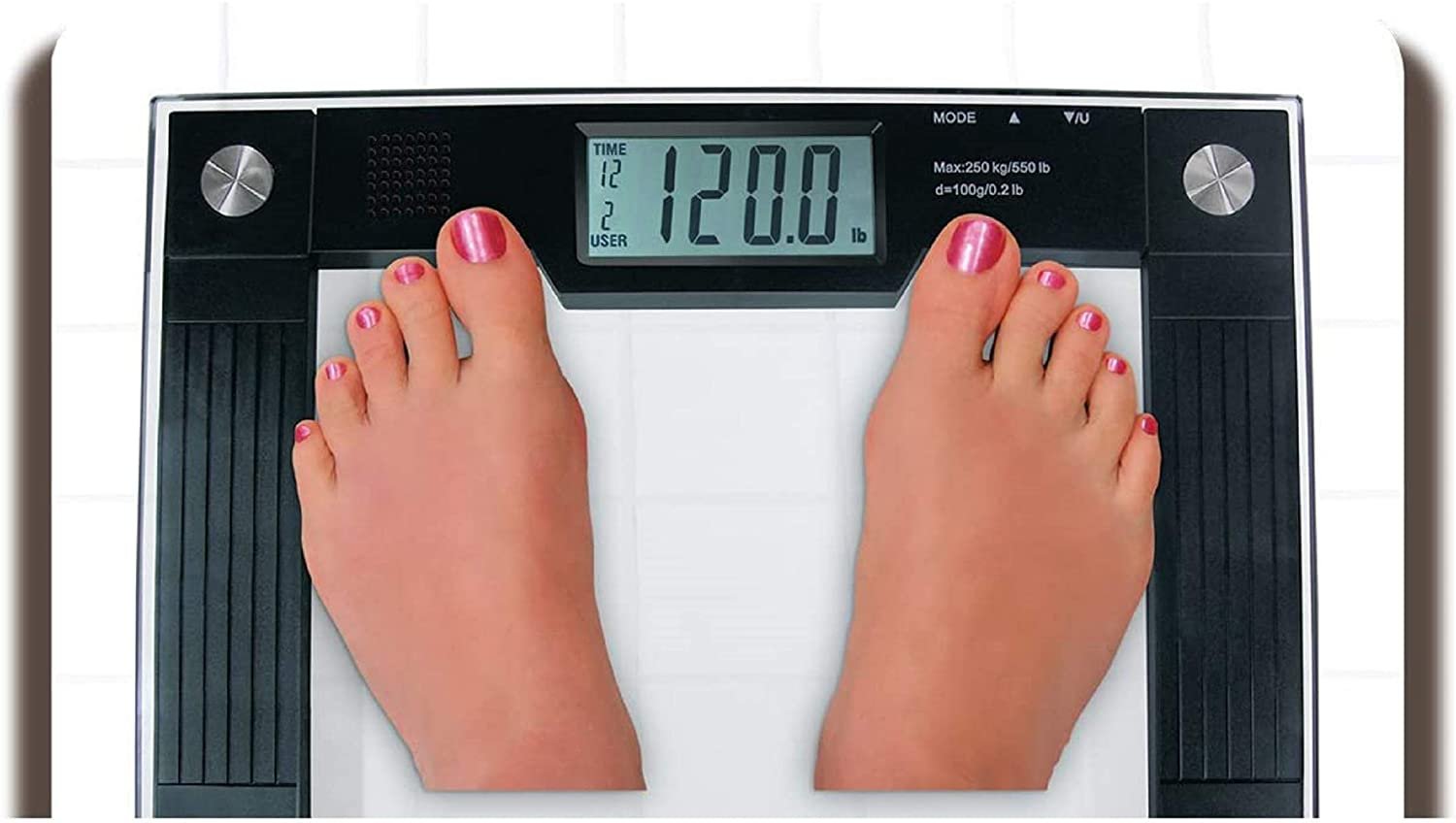 Ideaworks JB5824 Extra Wide Talking Scale