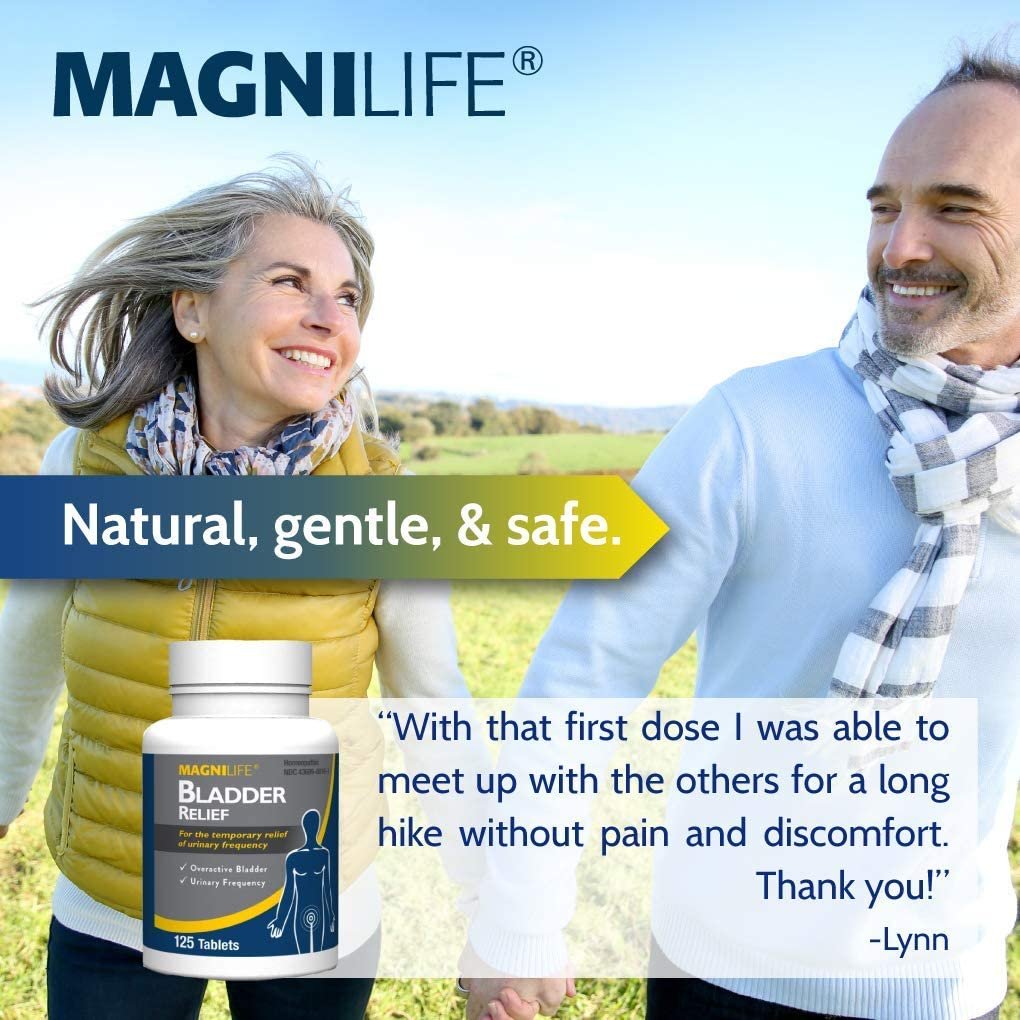 MagniLife Bladder Pain and Discomfort Relief Treatments 125 Tablets (2 ...