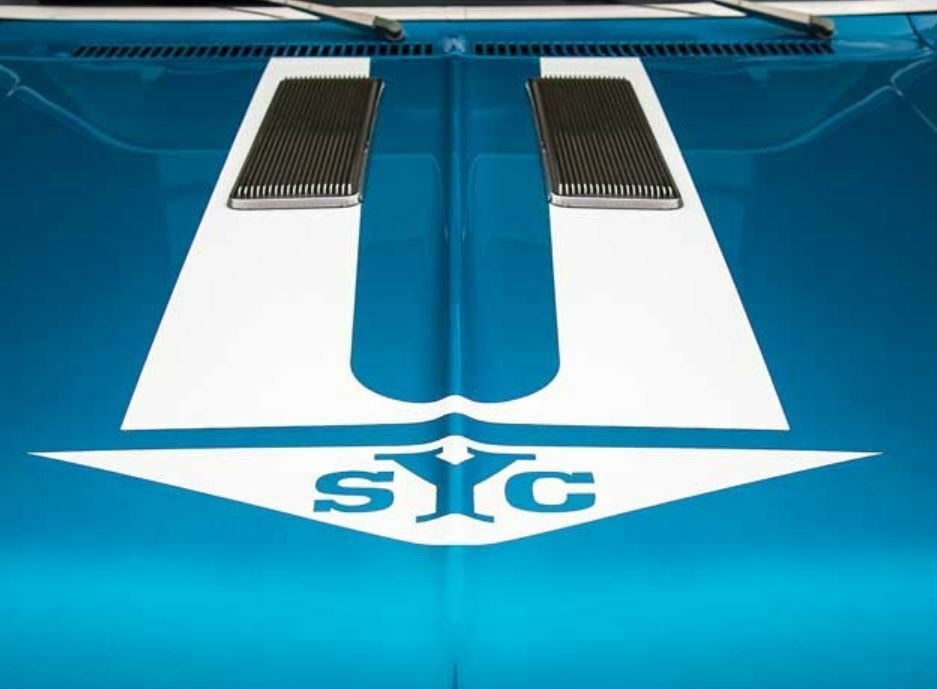 OER 14463 1969 Chevy II Nova Yenko Clone Stripe Decal Set White