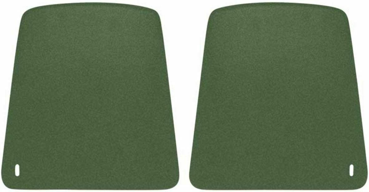 OER Dark Green Bucket Seat Back Panel Set 1967-70 Pontiac Firebird ...