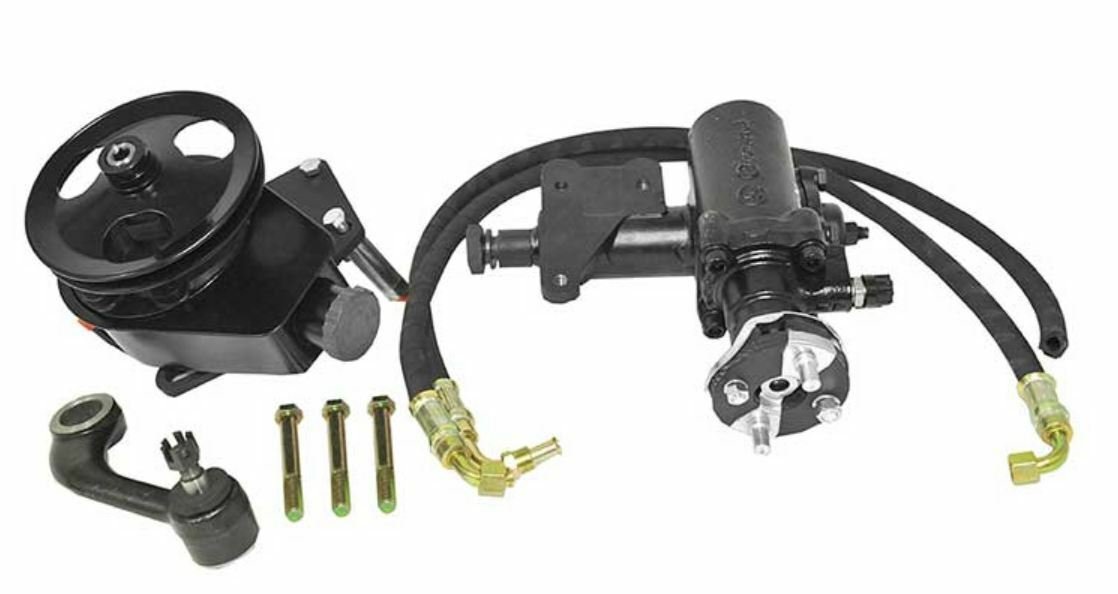 5653 Late 1967-1970 Ford Mustang Integral Power Steering Conversion Kit ...