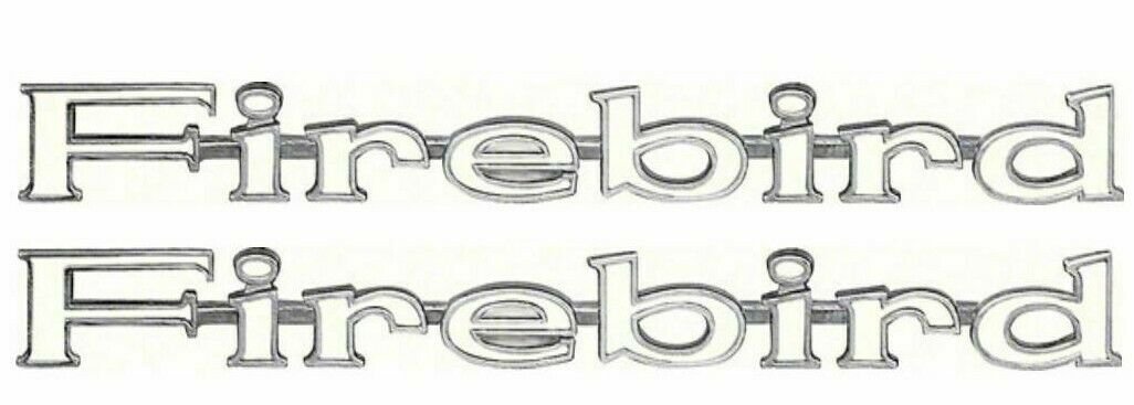 OER 9796319-2 1967-1969 Pontiac FIrebird Front Fender Emblem with ...