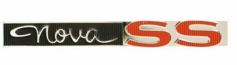 OER "Nova SS" Reproduction Trunk Emblem For 1963-1964 Chevy II Nova Models