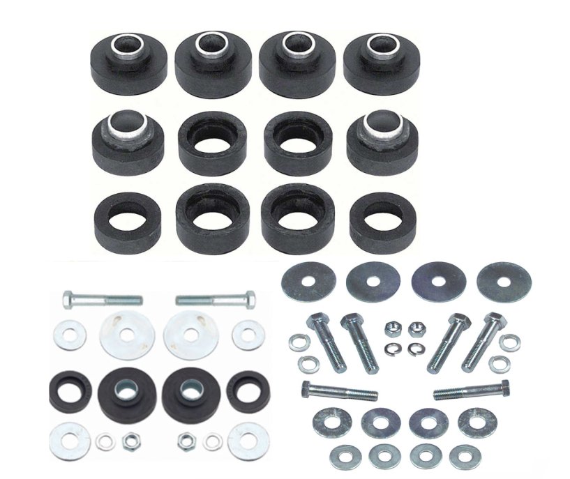 OER Subframe & Radiator Bushing Set 1967-68 & 1971-72 Firebird 1967-68 ...