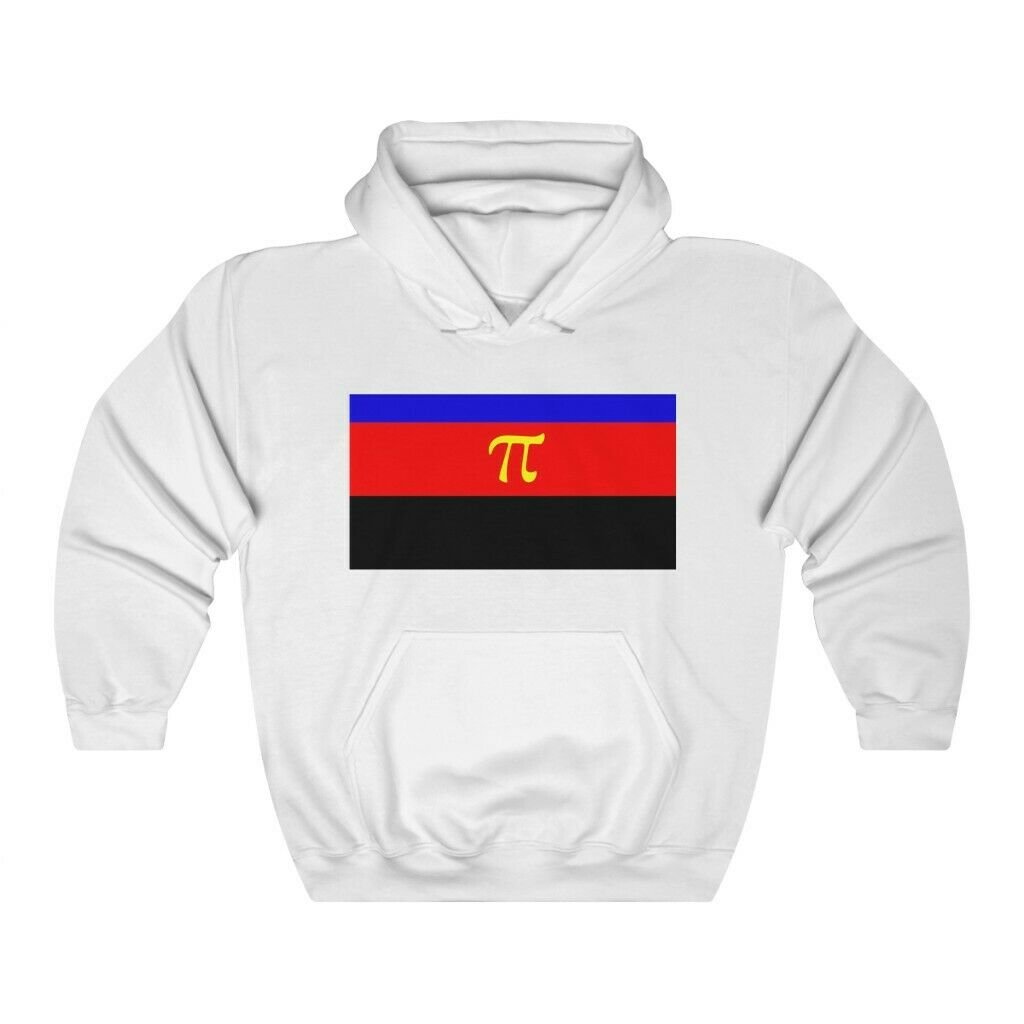 Poly Pride Flag - Unisex Heavy Blend™ Hooded Sweatshirt