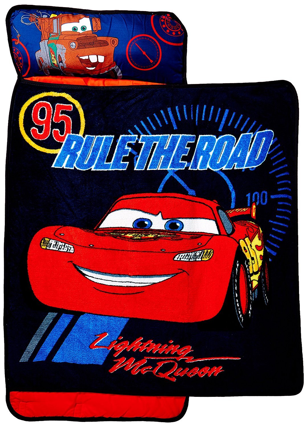 * NEW * Disney-Pixar Cars “Rule The Road” Toddler Rolled Nap Mat ...