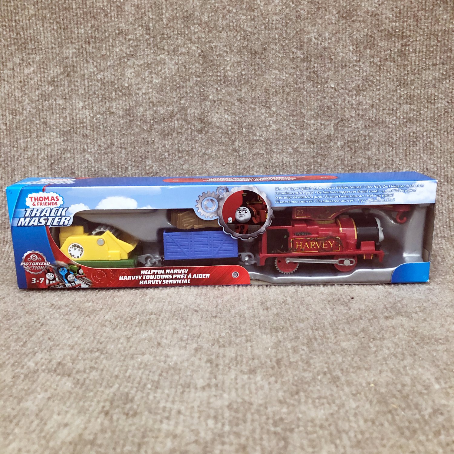* NEW * Thomas & Friends Helpful Harvey TrackMaster Set (Kayleigh & Co.)