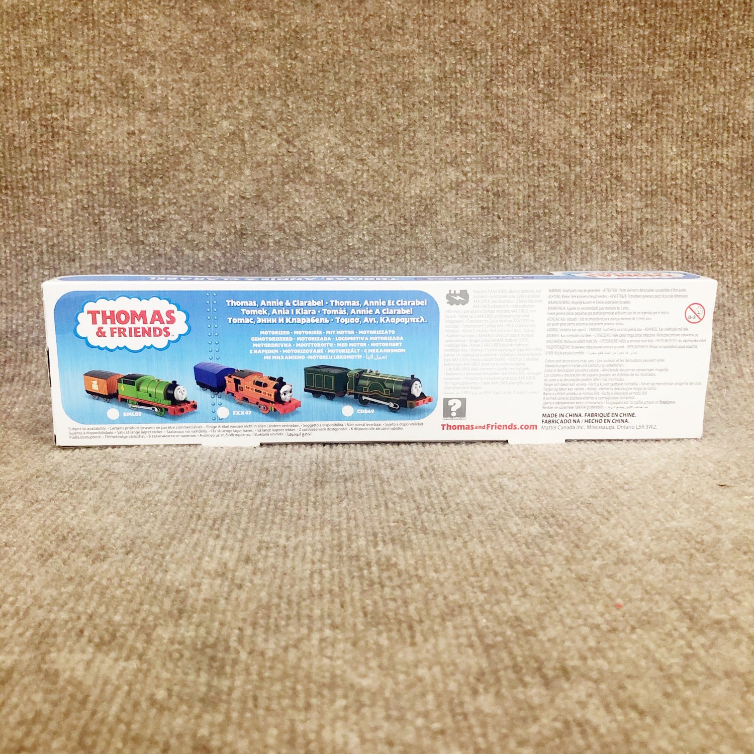 * NEW * Thomas & Friends Thomas, Annie, & Clarabel TrackMaster Set ...
