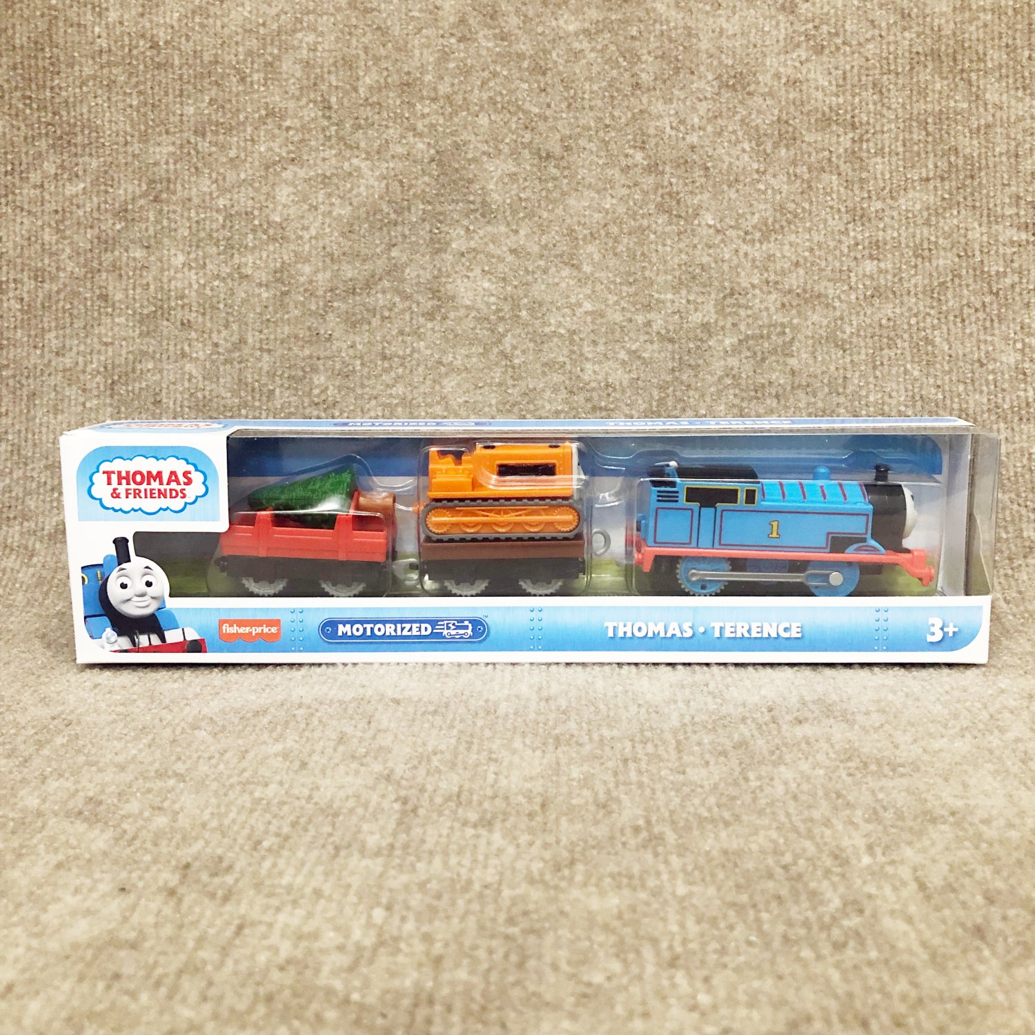 * NEW * Thomas & Friends Motorized Railway Thomas & Terence Train Set ...