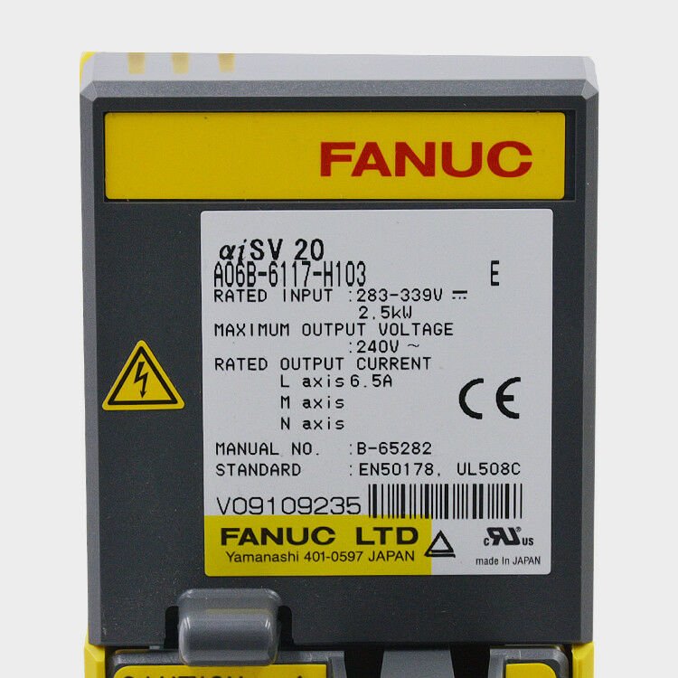 NEW ORIGINAL FANUC SERVO AMPLIFIER MODULE A06B-6117-H103 FREE EXPEDITED ...